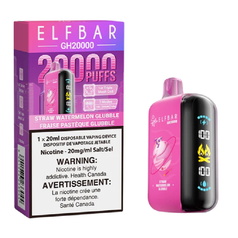 ELF GH20K - STRAWBERRY WATERMELON GLUBBLE - Big Smoke Distro